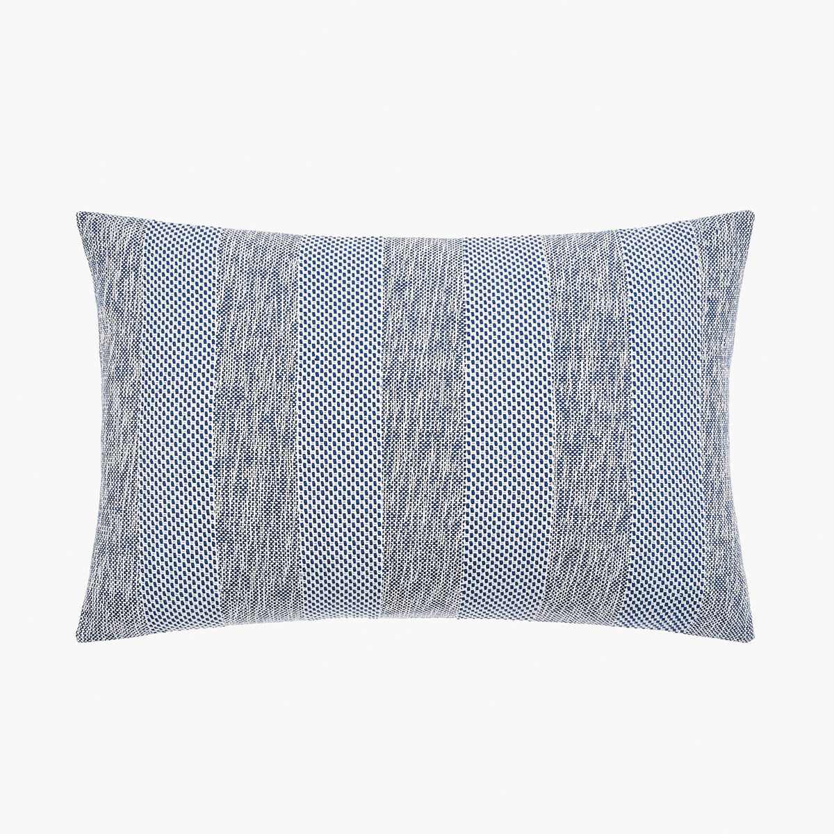 Woven Textured Handmade Pillow - Blue Quartz · Under The Canopy