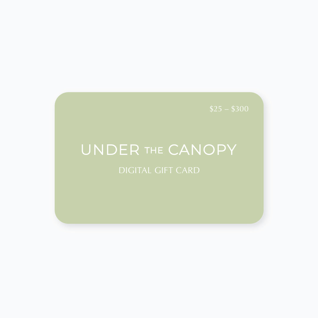 Gift Card · Under The Canopy